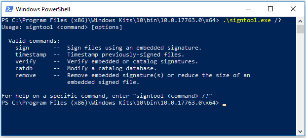 Using Your Code Signing Certificate